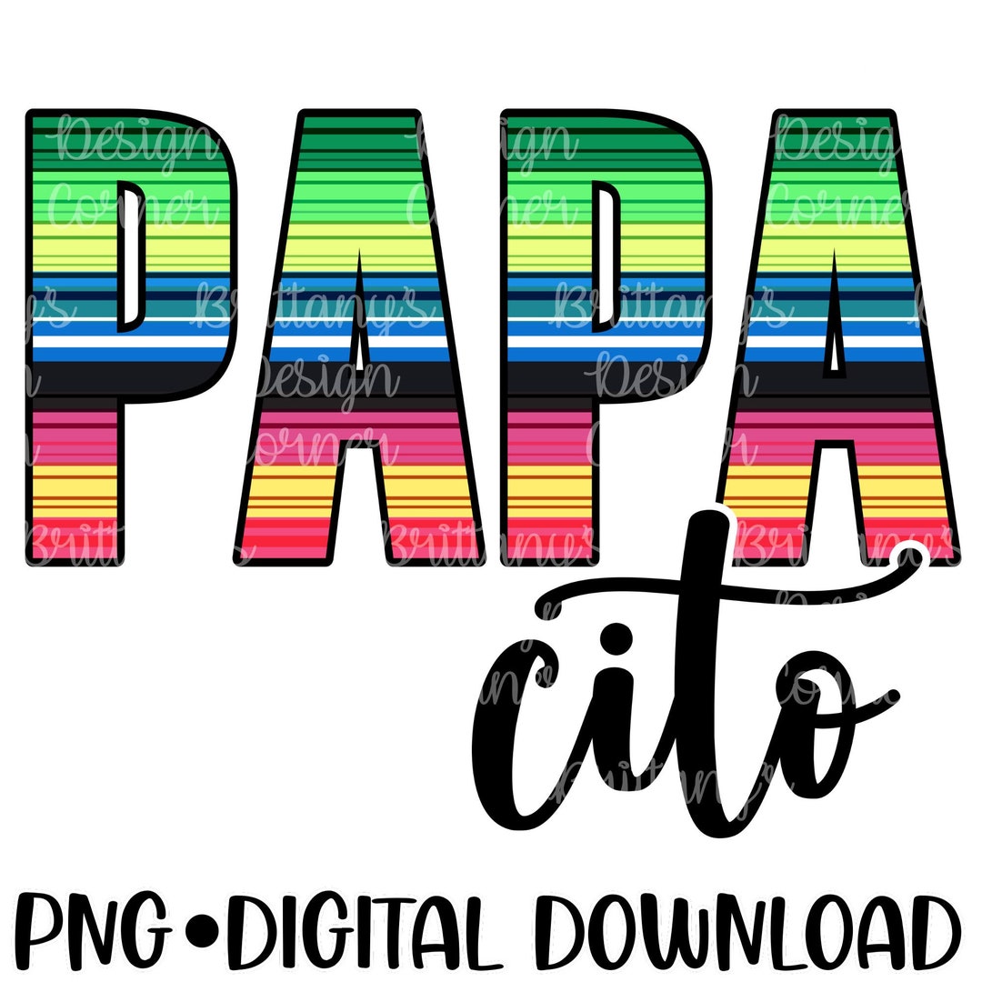 Papa cito png, papá español png, descarga instantánea, descarga digital ...
