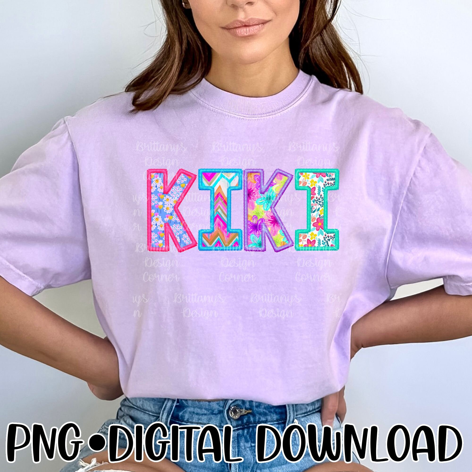 Kiki Png, Faux Embroidery, Png, Instant Download, Digital Download ...