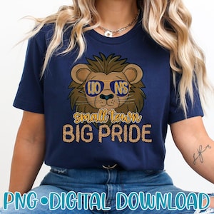 Lions School Mascot Png, School Spirit Png, Digital Download, Instant ...