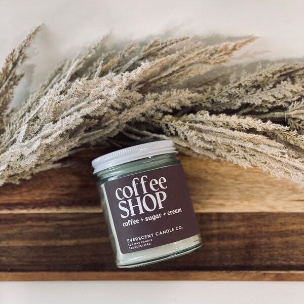 Coffee Candle - Etsy