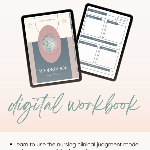 Nursing Workbook - Etsy