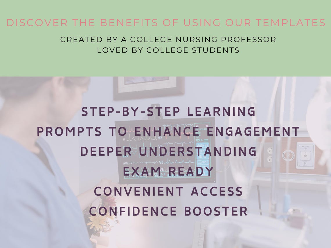 Microbiology Study Notes Template | Nursing Students | Science Major ...