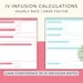 Dosage Calculation Nursing Templates | Nursing Math Worksheets ...