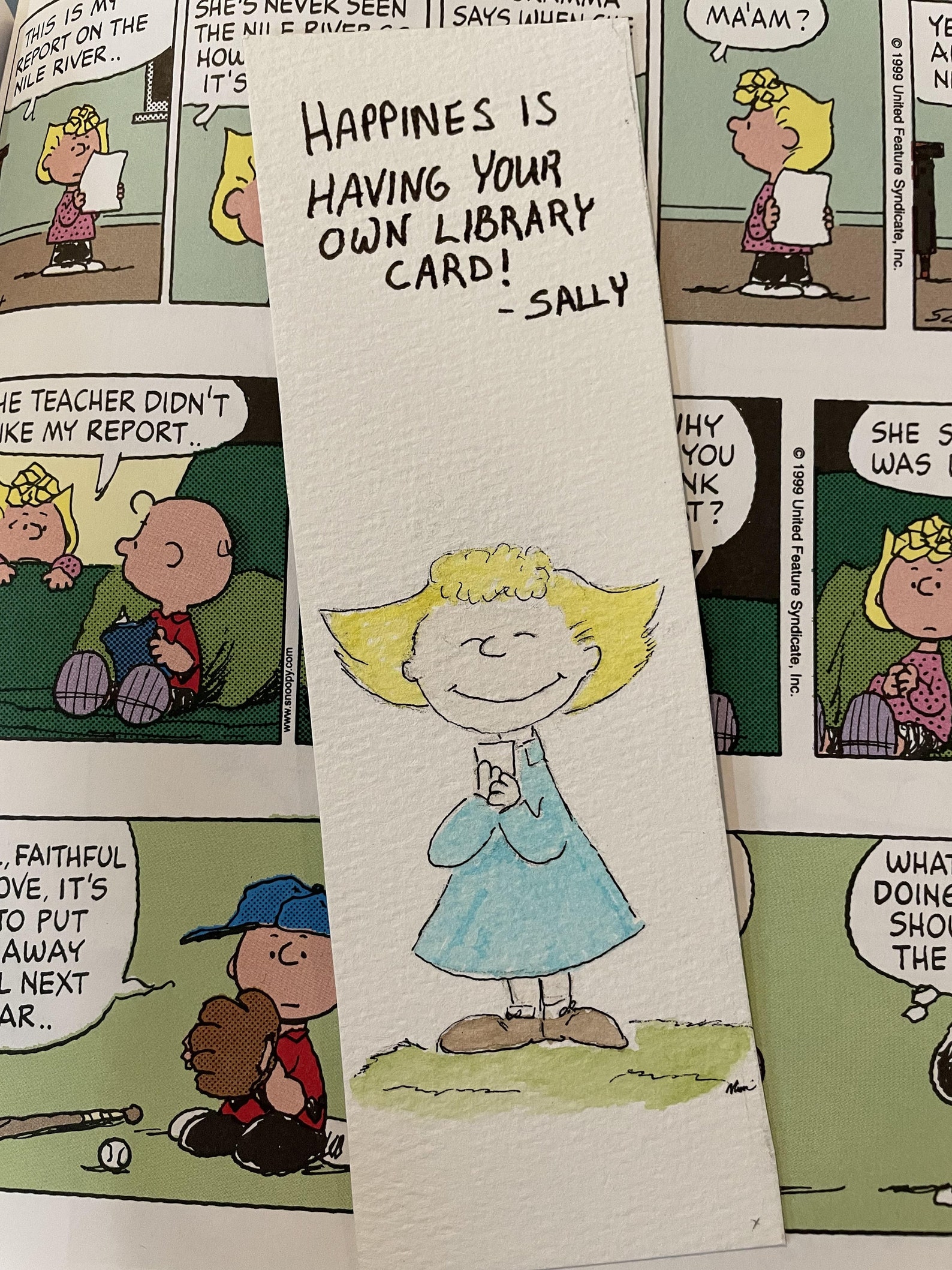 Snoopy Bookmarks, Calvin and Hobbes Bookmarks - Etsy