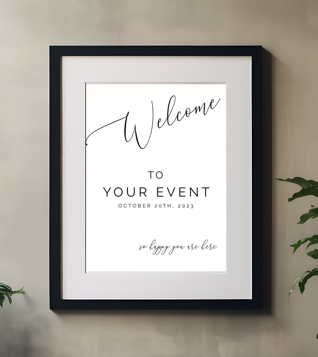 Downloadable Welcome Sign Instant Access Welcome Sign - Etsy