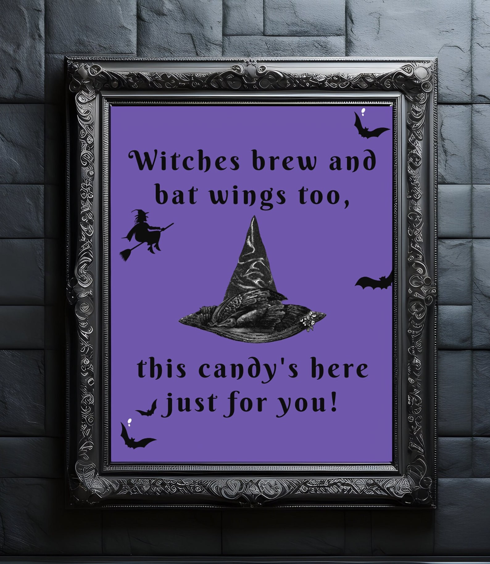 Printable Halloween Candy Bowl Sign Out of Candy Sign - Etsy