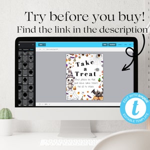 Printable Halloween Candy Bowl Sign Out of Candy Sign Halloween Take ...