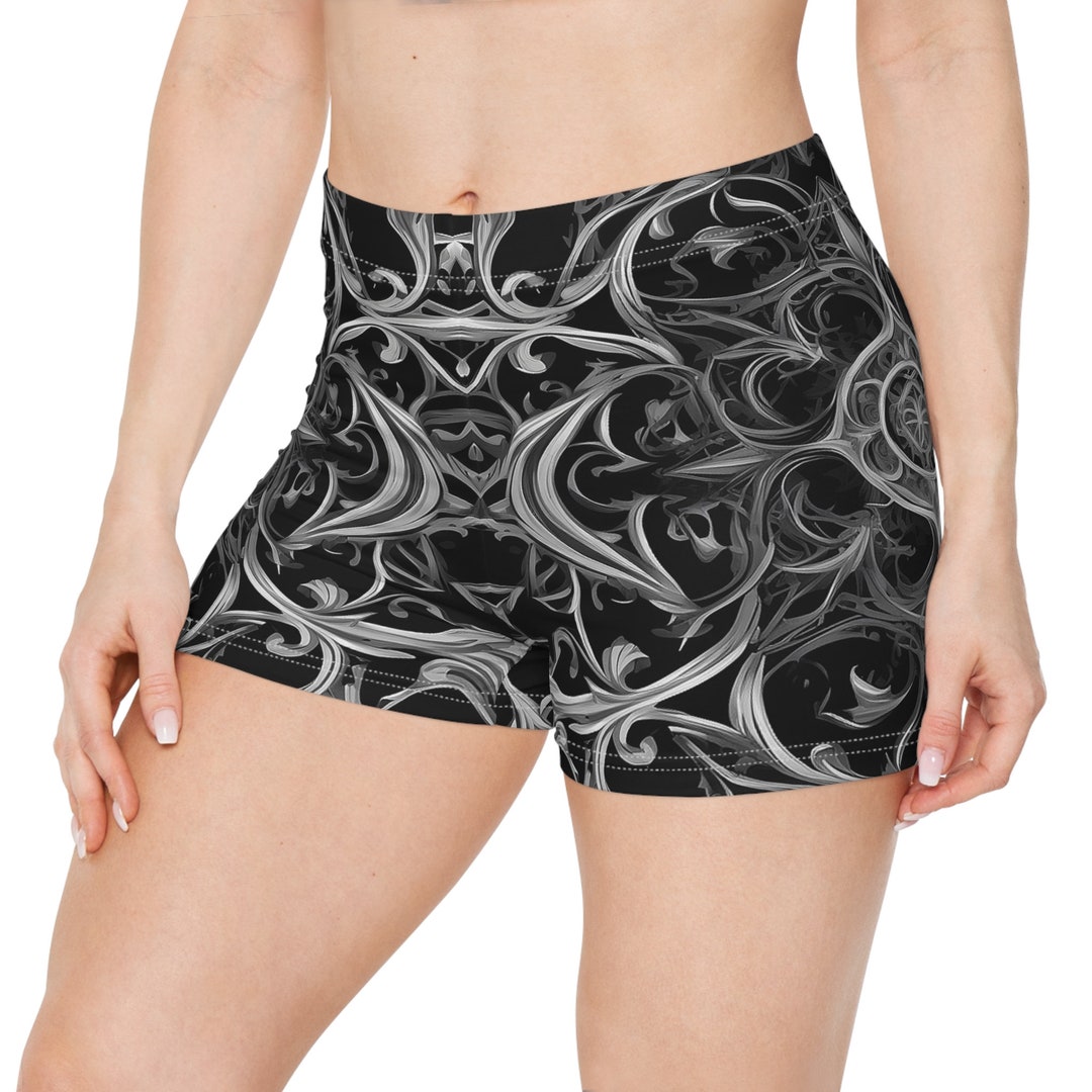 Women's Shorts Dark Gothic Fantasy Design Shorts - Etsy