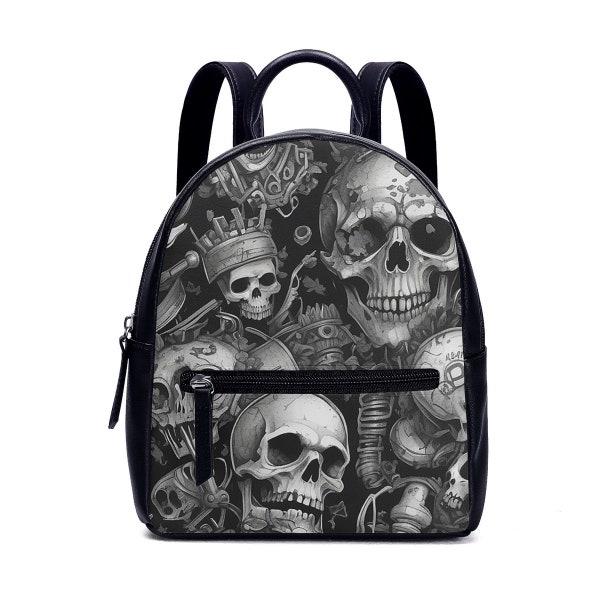 Backpack With Skulls - Etsy