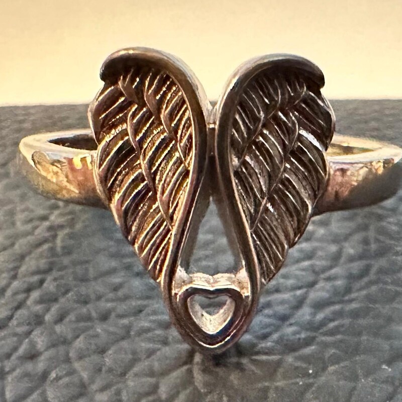 Angel Wings Ring - Etsy