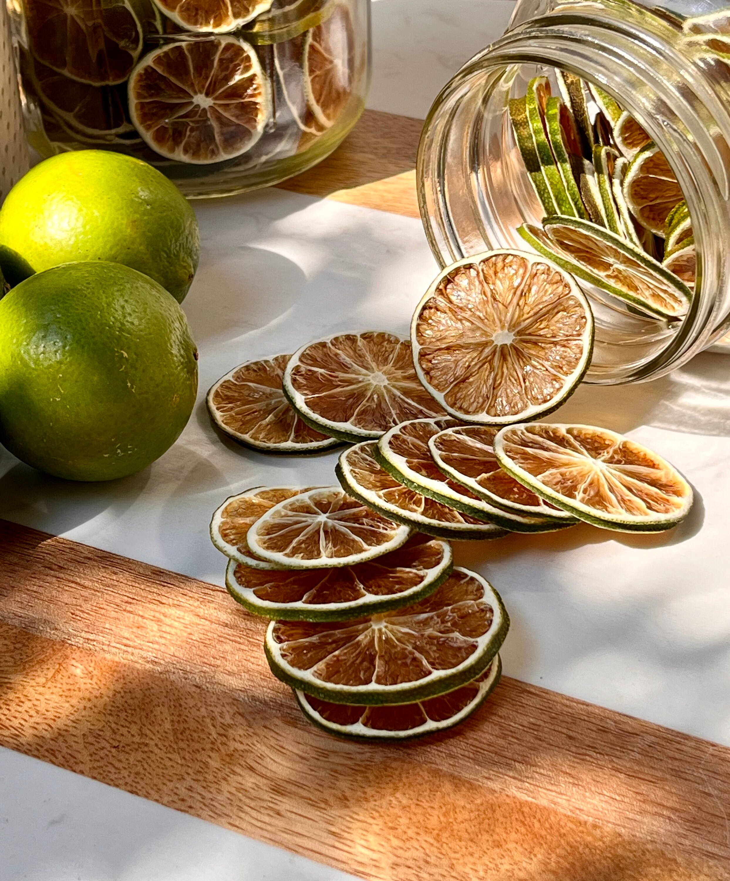 The Perfect Garnish Co. Dehydrated Lime Wheels Natural Frui - Etsy