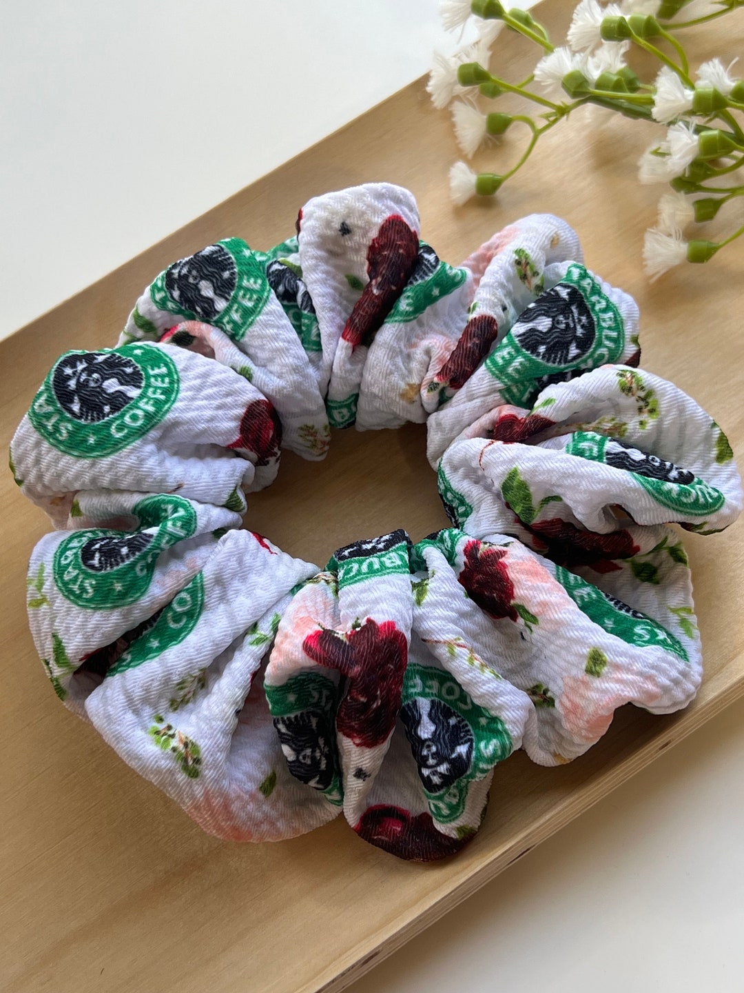 Strbks Scrunchie Elastic Hair Tie Chunky Scrunchie Accessory Strbks ...