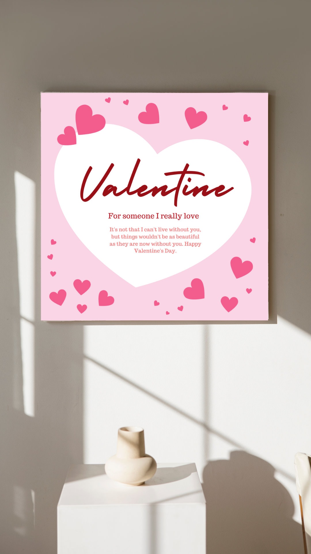 Heartfelt Moments: Printable Valentine Greeting Card - Instant Love - Etsy