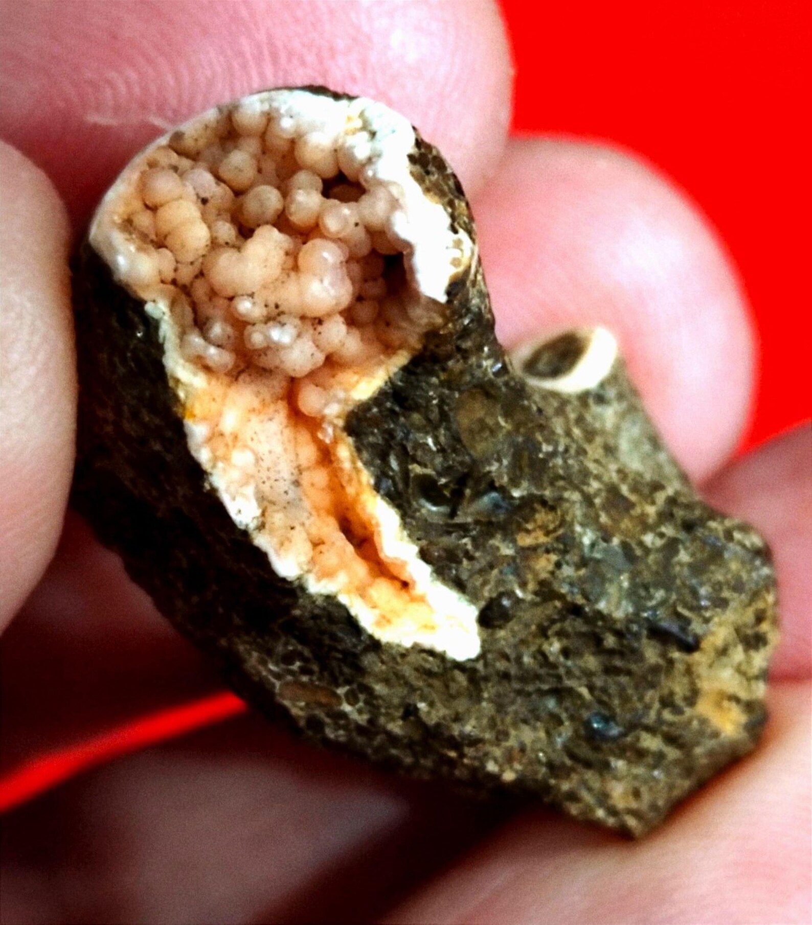 Old Stock!unique Double-sided Pink Rhodochrosite Full Pseudomorphose by ...