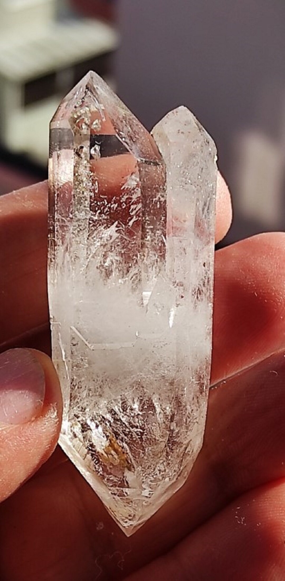 Absolutly Stunning Two Headed Double Terminated Single Crystal of Rock ...