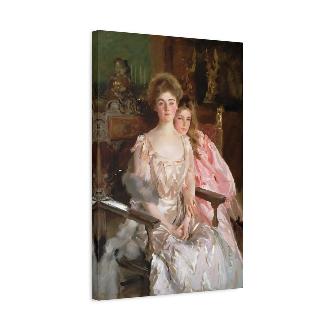 John Singer Sargent Mrs. Fiske Warren Gretchen Osgood and Her - Etsy UK