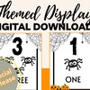 Halloween Number Chart SPECIAL - Etsy