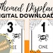 Halloween Number Chart - SPECIAL - Etsy