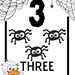 Halloween Number Chart SPECIAL - Etsy