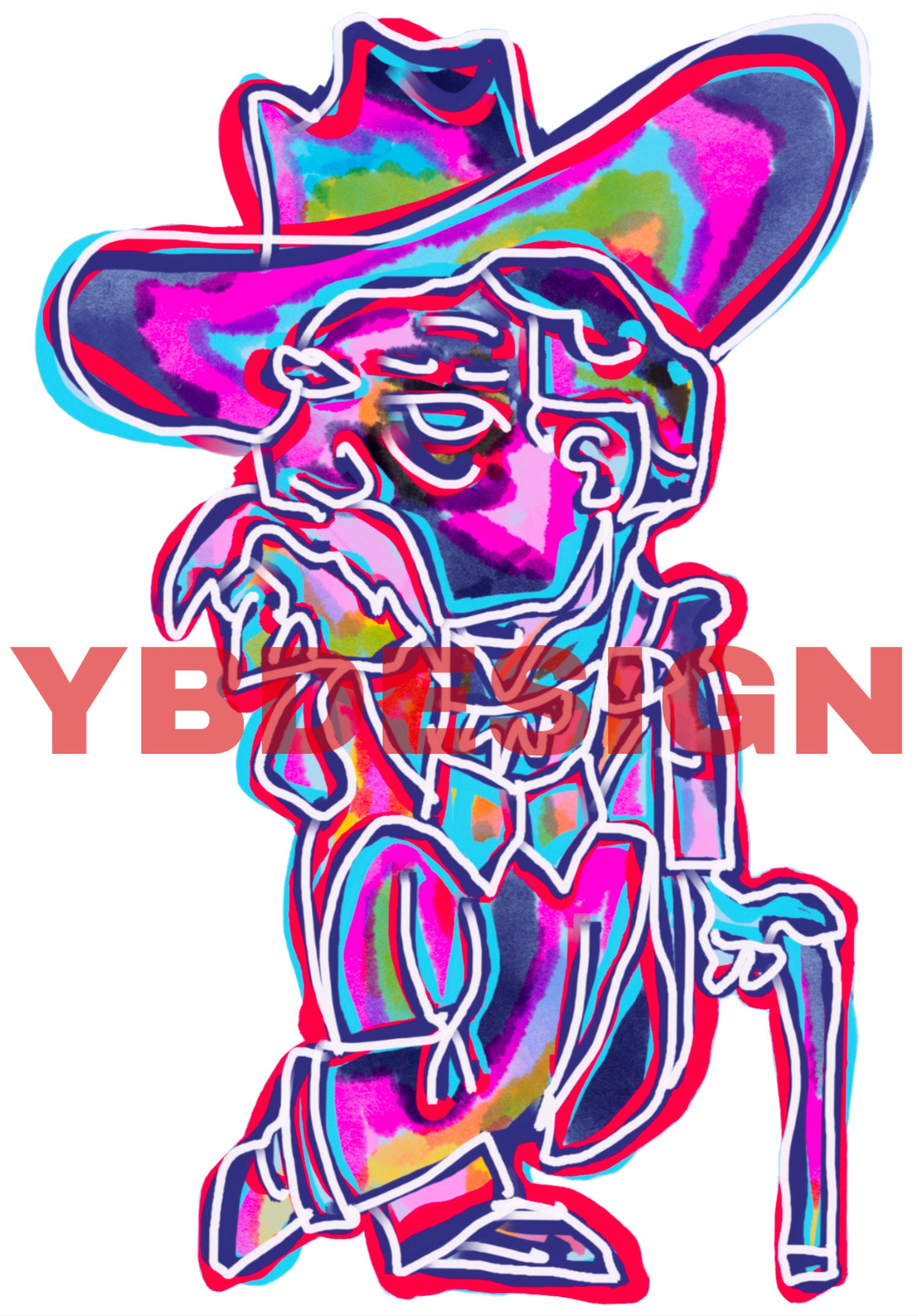 Preppy College Digital Print - Etsy