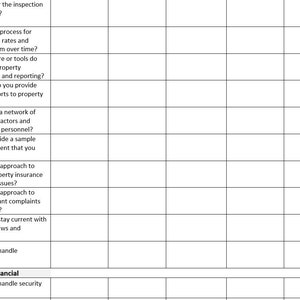 Real Estate Property Management Questionnaire Worksheet L Microsoft ...