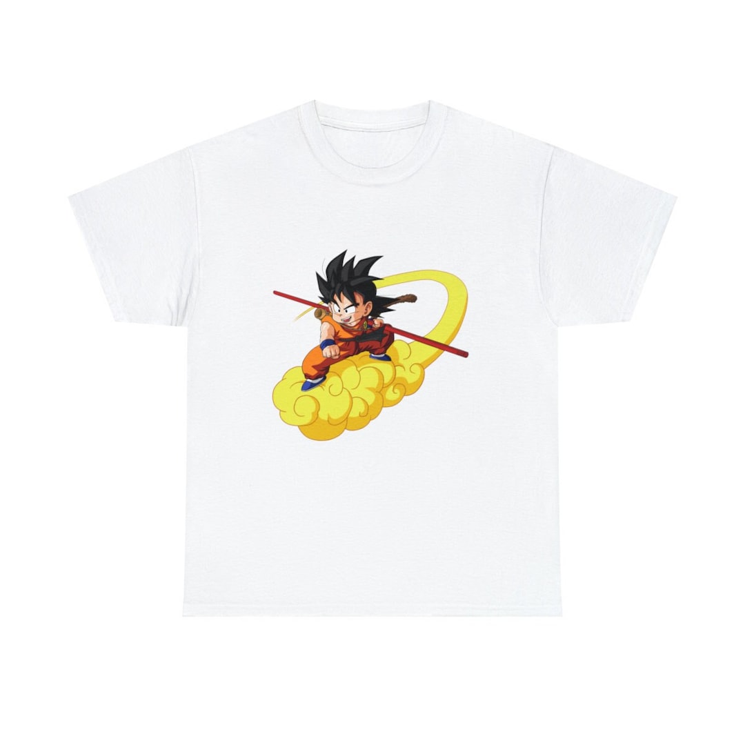 Kid Goku on Nimbus From Dragon Ball - Etsy