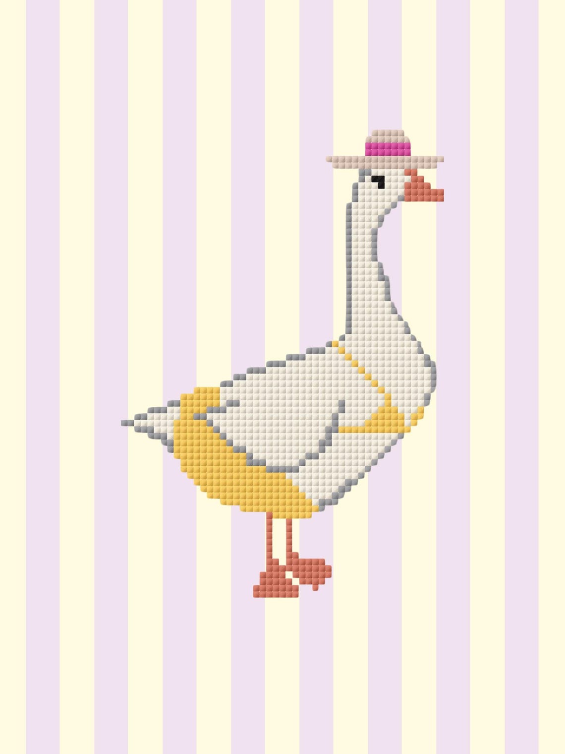 Vacation Goose Needlepoint Chart - 13 Count - Digital Download - Etsy