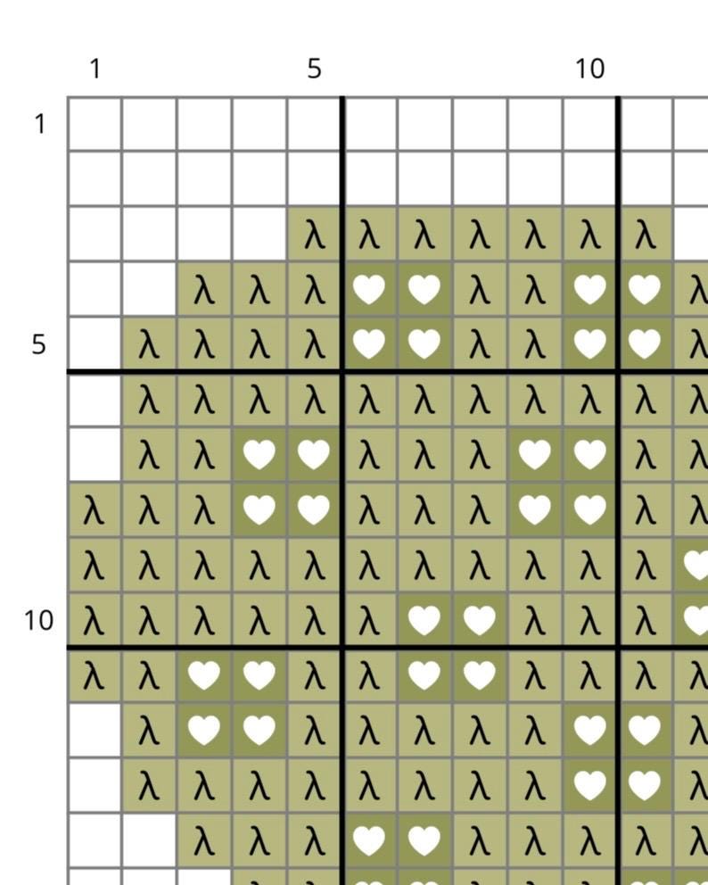 Amuseable Pickle Needlepoint Chart - 13 Count - Digital Download - Etsy
