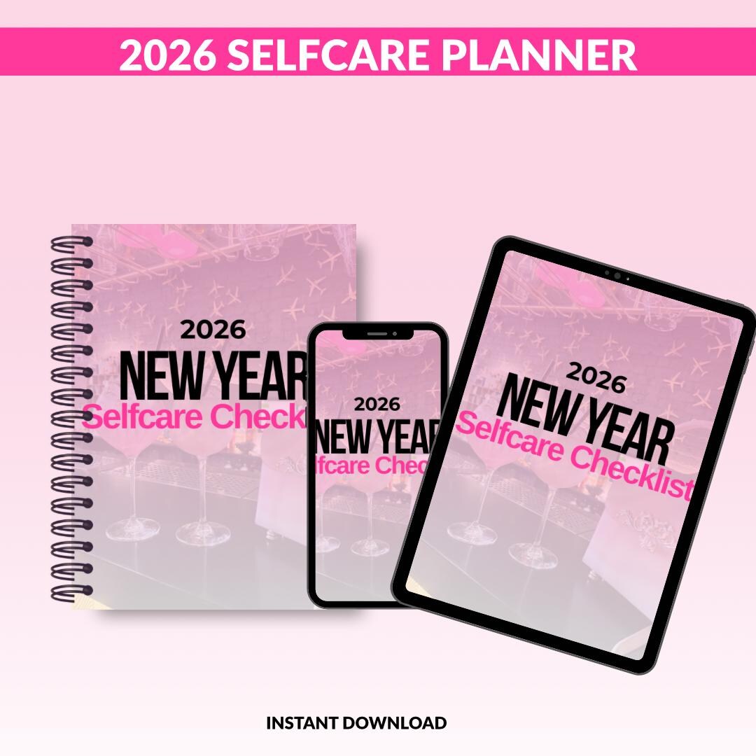 2026 Self-care Glow-up Checklist | Daily & Weekly Self-care Routine ...