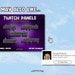 Animated Gifted Sub Emote: Pink 3D Bubble Twitch GIF (digital Download ...