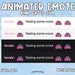 Animated Gifted Sub Emote: Pink 3D Bubble Twitch GIF (digital Download ...