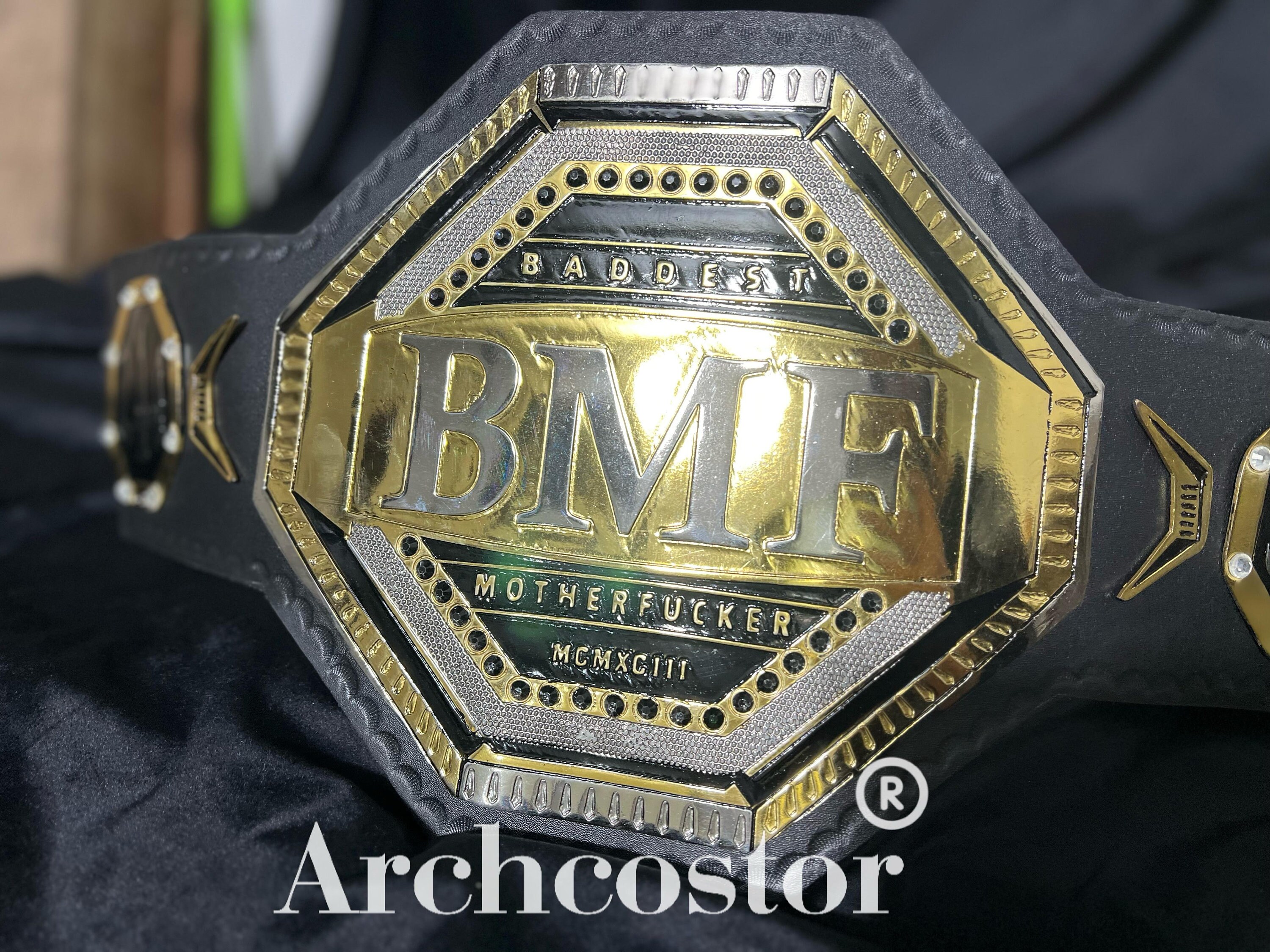UFC BMF Replica Title Belt Championship Adult Size Brass 4MM - Etsy