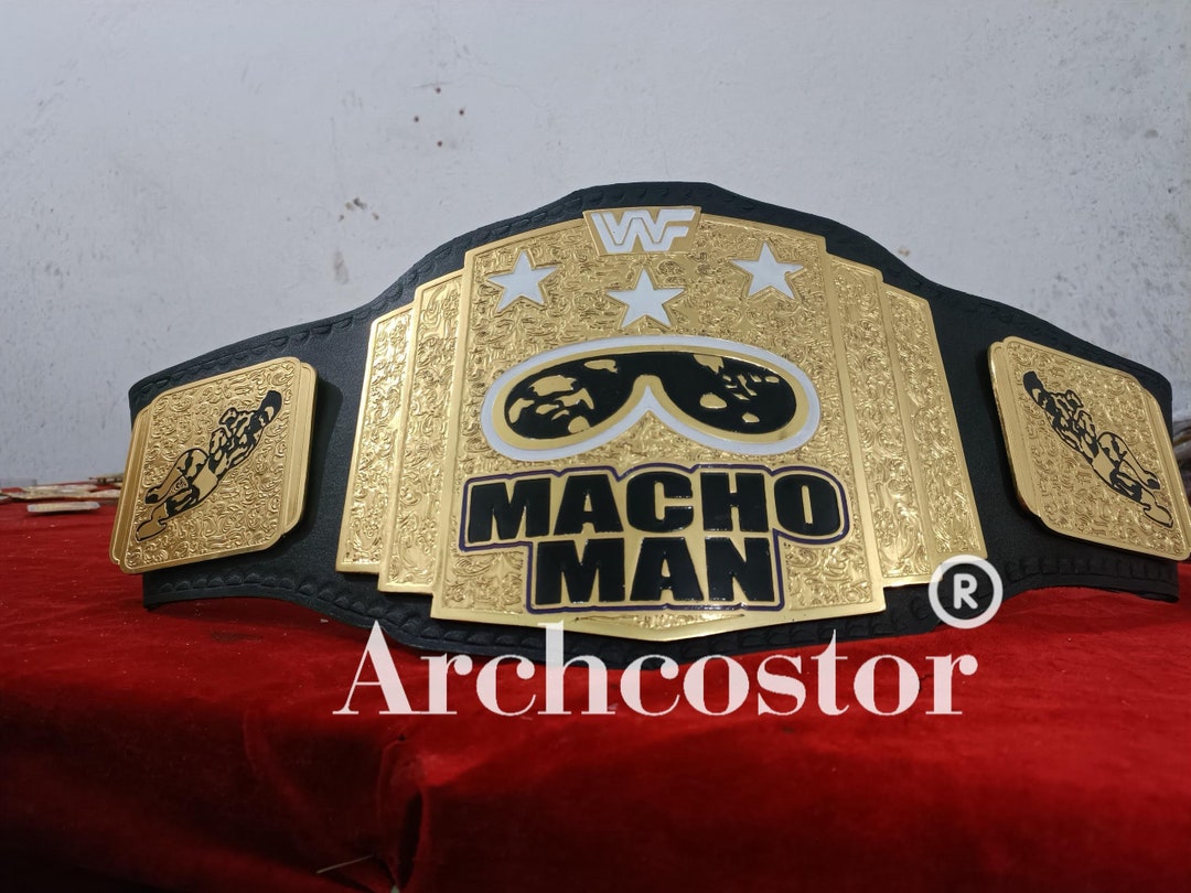 Macho Man King Randy Savage Wrestling Buddies Championship - Etsy