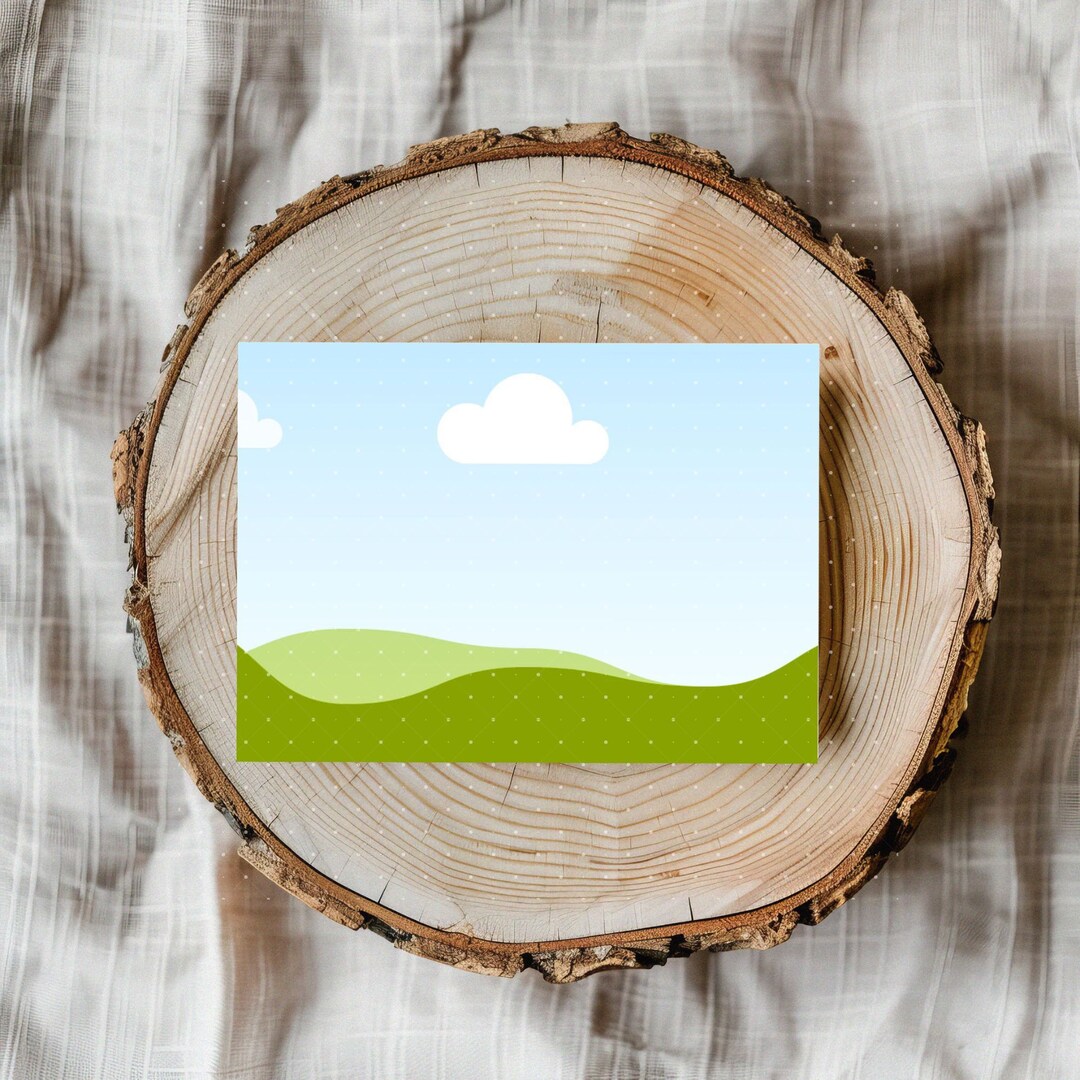 7x5 Template Mockup, Rustic Natural Invitation Mockup, Boho Wood ...