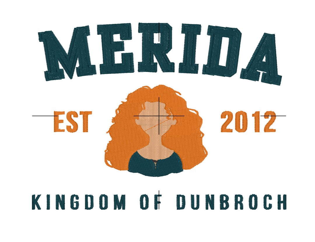 Merida EST Instant Download Embroidery File - Etsy