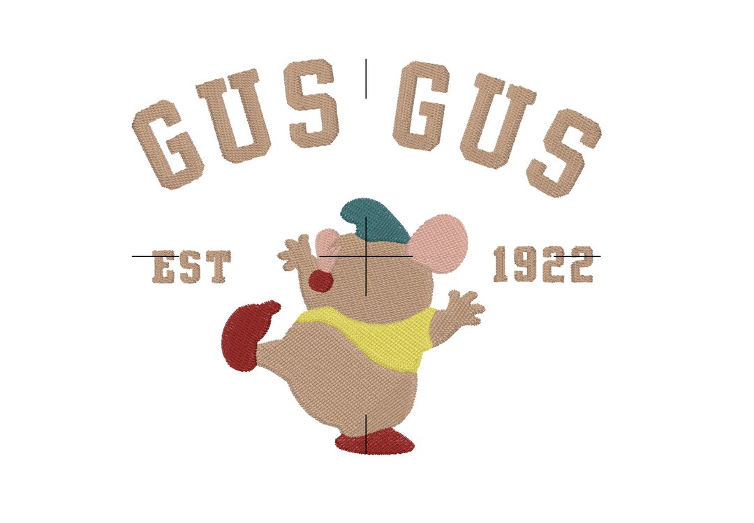 Gus Gus EST Instant Download Embroidery File - Etsy