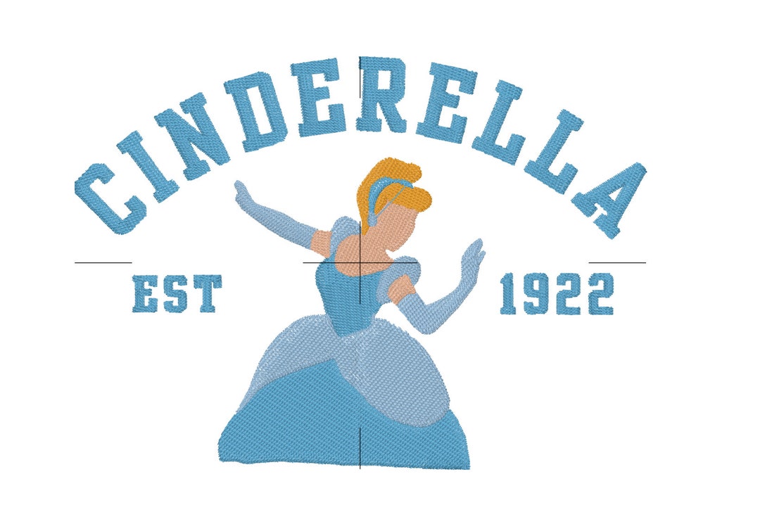 Cinderella EST Instant Download Embroidery File - Etsy