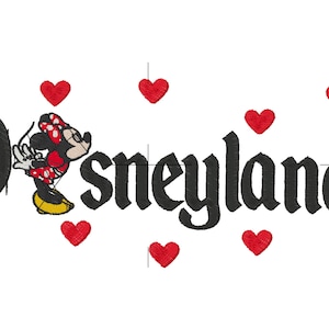 Minnie Vday Instant Download Embroidery File - Etsy