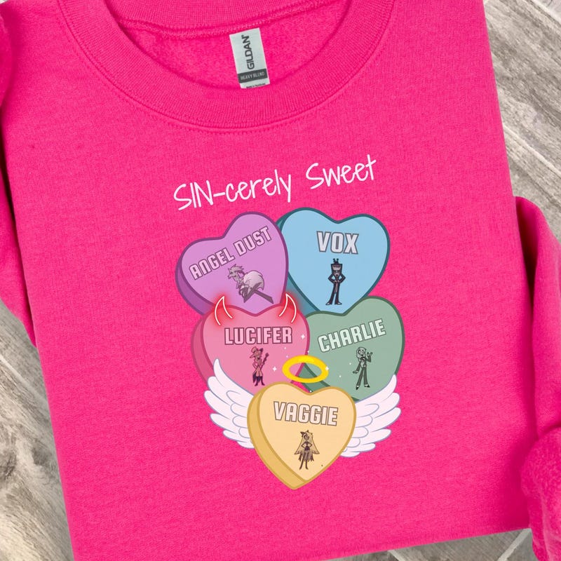 Hazbin Valentines Merch - Etsy