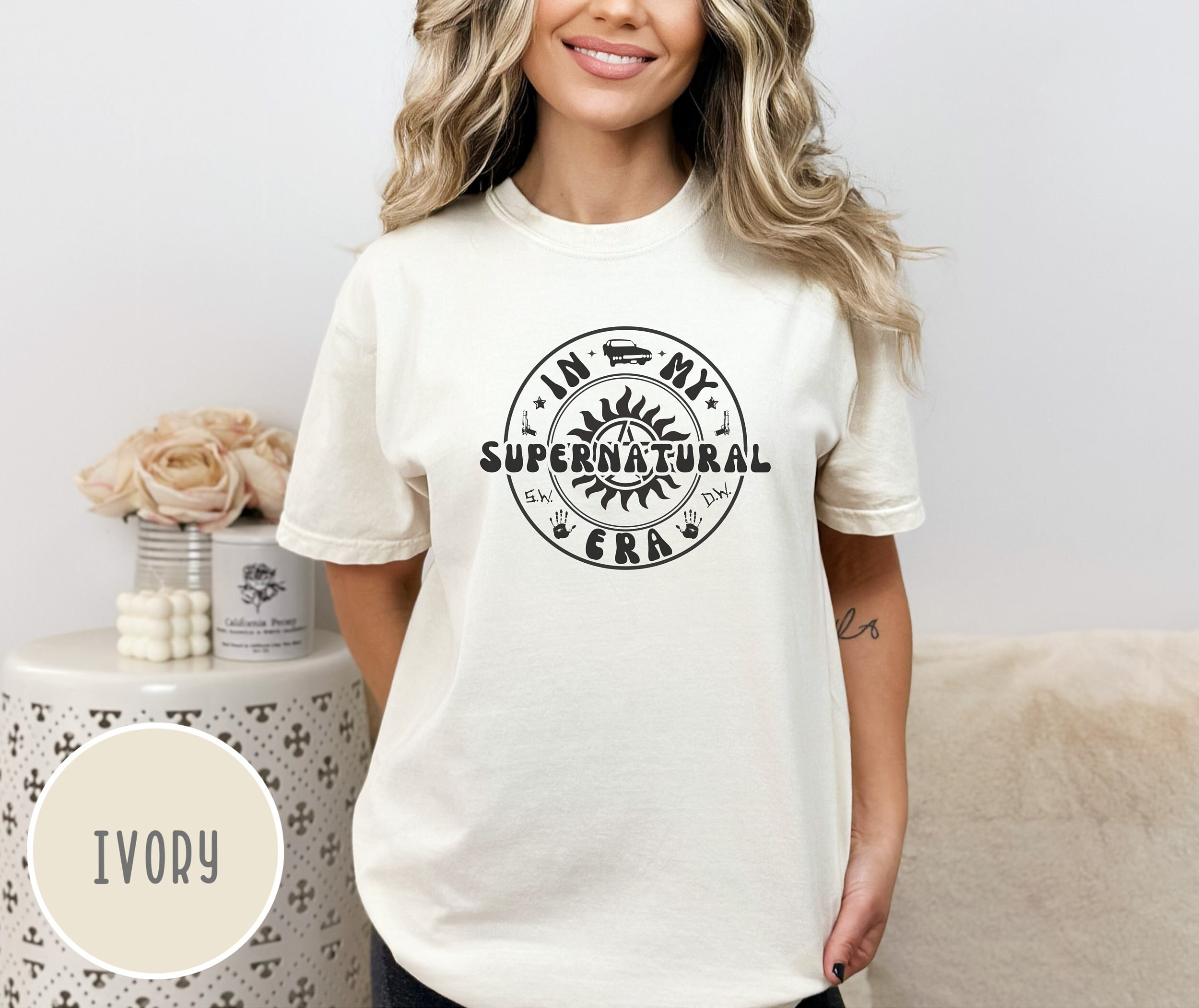Supernatural Shirt, Dean Winchester Sam Winchester Supernatural Gifts ...