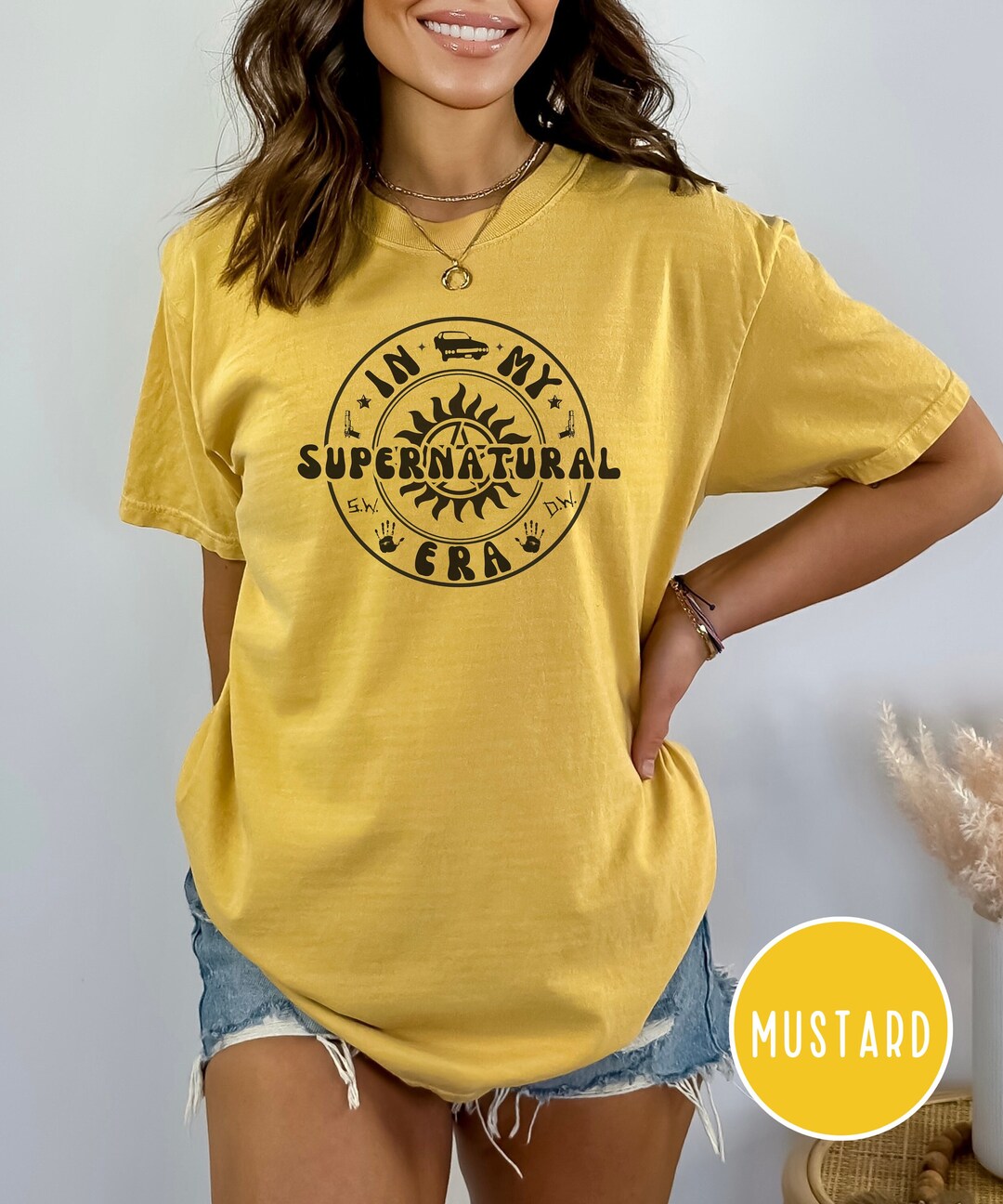 Supernatural Shirt, Dean Winchester Sam Winchester Supernatural Gifts ...