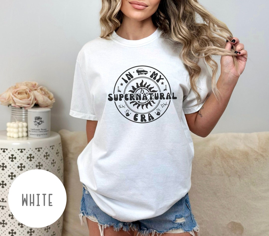 Supernatural Shirt, Dean Winchester Sam Winchester, Supernatural Gifts ...