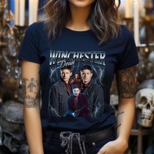 Dean Winchester Tshirt Women's Clothing, Supernatural Shirt Dean ...