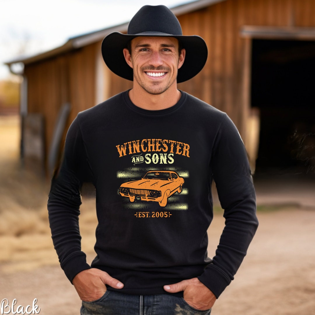 Mens Supernatural Shirt, Supernatural Crewneck for Men, Supernatural ...