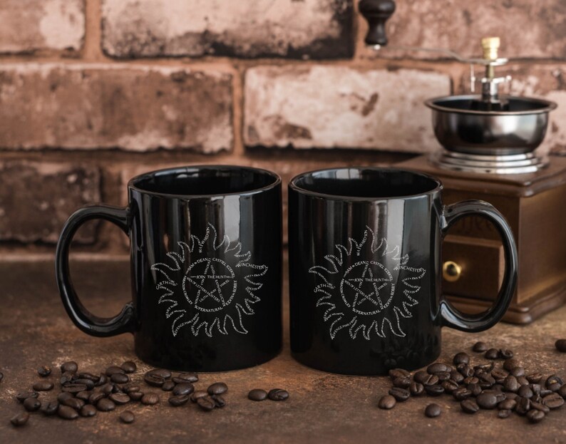 11oz Supernatural Mugs for Gifts, Supernatural Dean Winchester ...