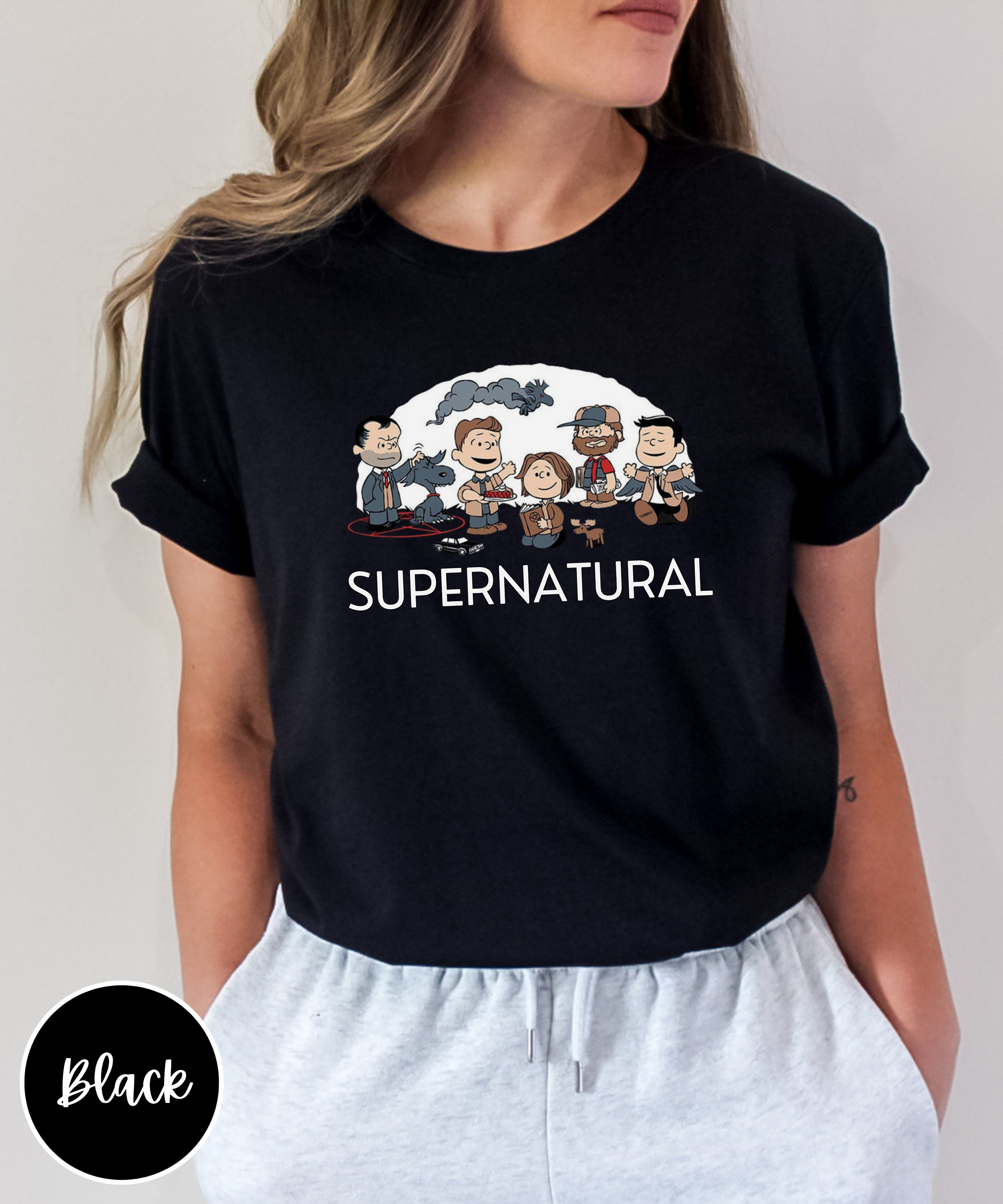 Supernatural Shirt, Dean Winchester Sam Winchester, Supernatural Gifts ...