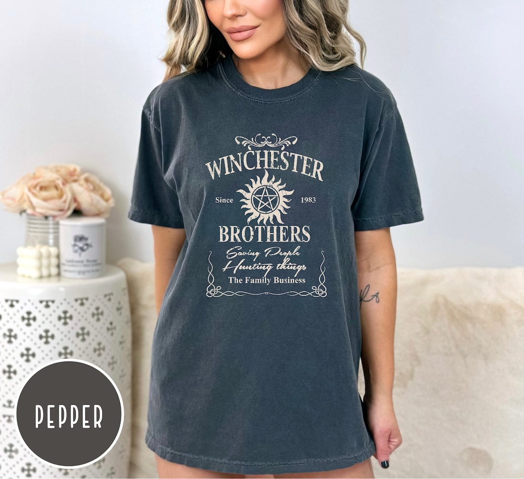 Supernatural Shirt, Dean Winchester Shirt for Women Trendy ...
