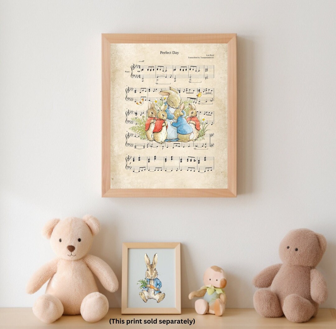 Vintage Nursery Art Prints Peter Rabbit Wall Art Prints for Nursery ...