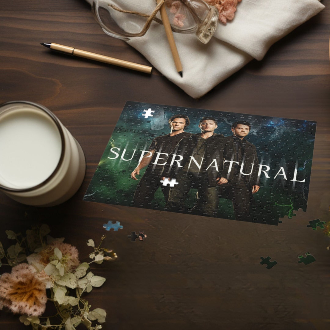 Supernatural Puzzle Gift Fandom Merch Supernatural Supernatural Sam ...