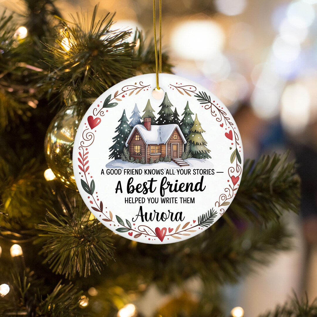 Best Friend Keepsake, Friendship Bauble, Thank You Gift, Inspirational ...